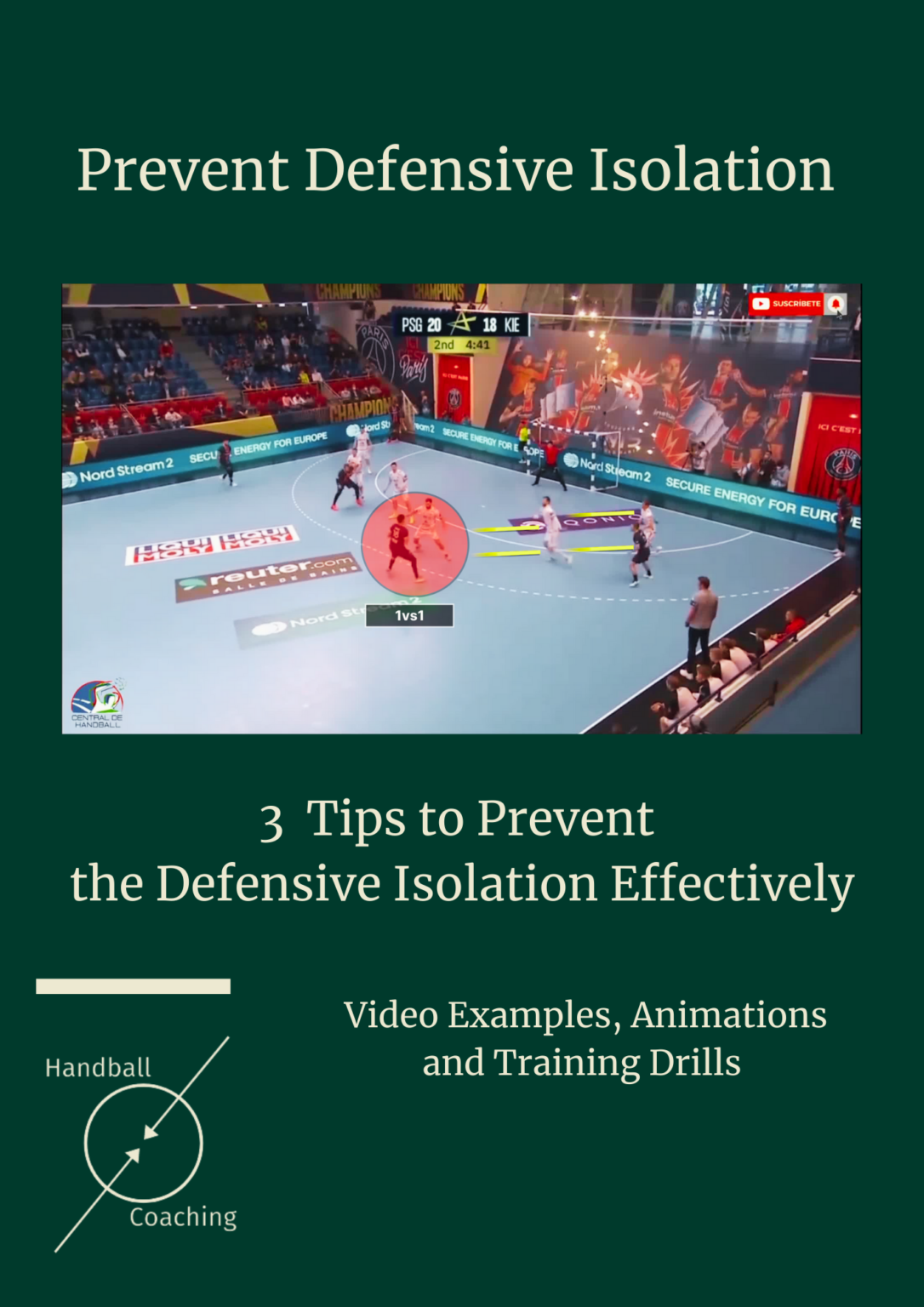 Prevent Defensive Isolation – handball coaching